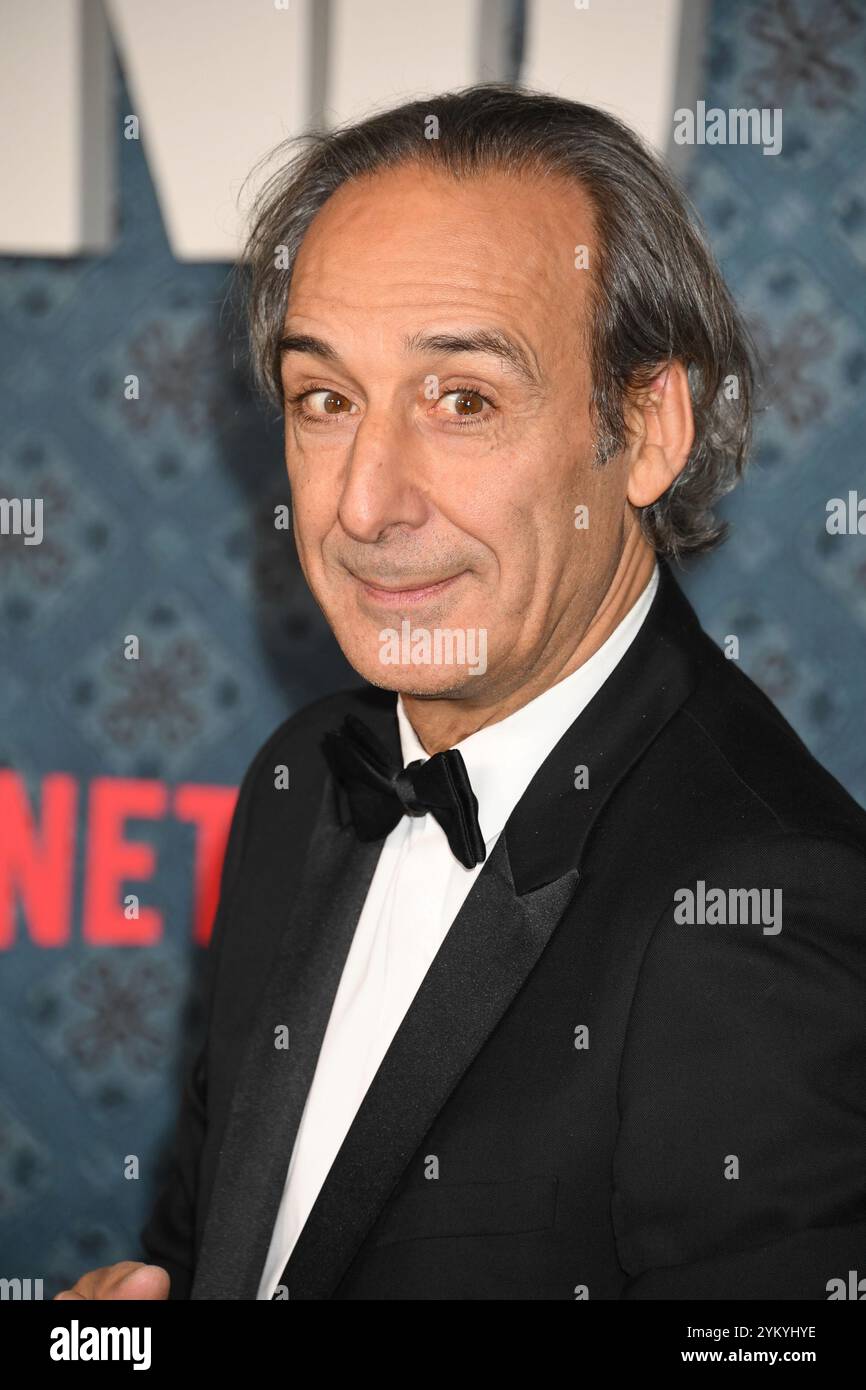 Los Angeles, Ca. 19th Nov, 2024. Alexandre Desplat at the LA premiere ...