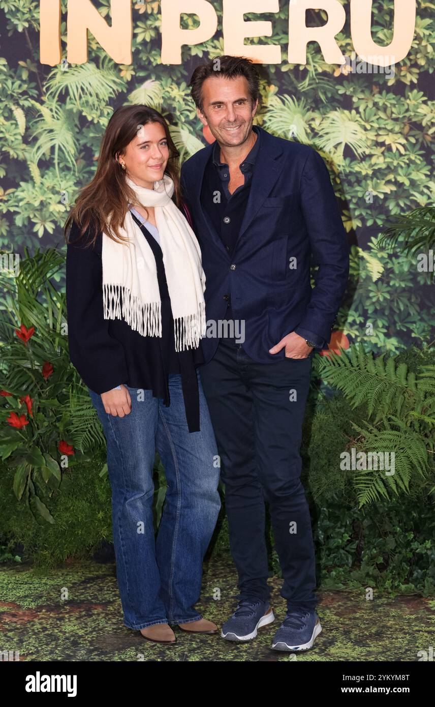London, UK. Yannick Bollore at Paddington in Peru premiere. Leicester ...