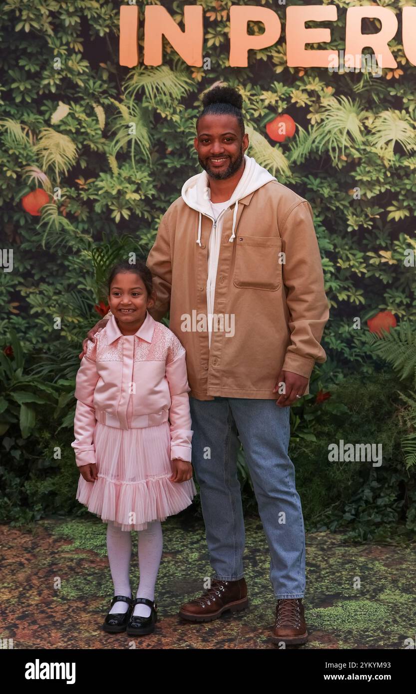 London, UK. Chiara Sapphire Gill and Jonathan Gill at Paddington in ...