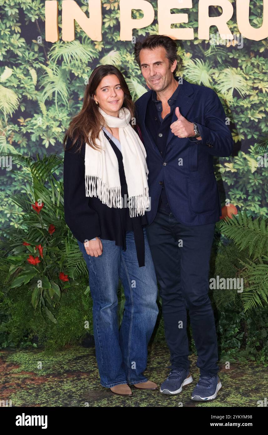 London, UK. Yannick Bollore at Paddington in Peru premiere. Leicester ...