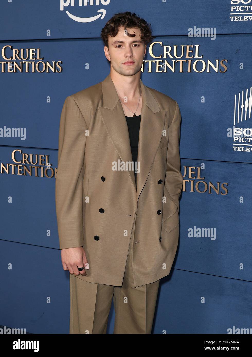 Los Angeles, USA. 19th Nov, 2024. Khobe Clarke arrives at Cruel ...