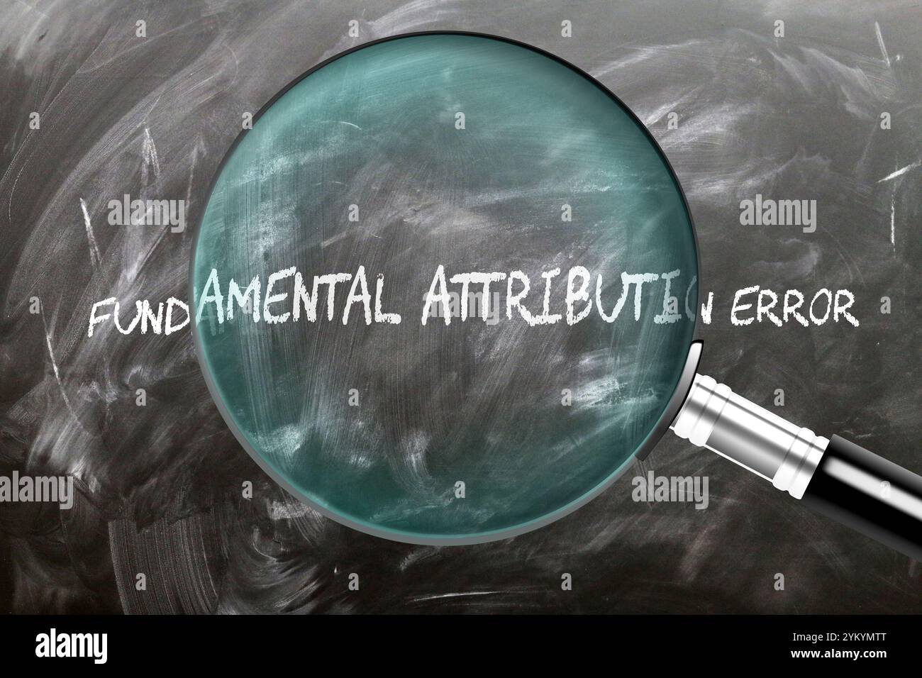 Fundamental attribution error learn hi-res stock photography and images ...