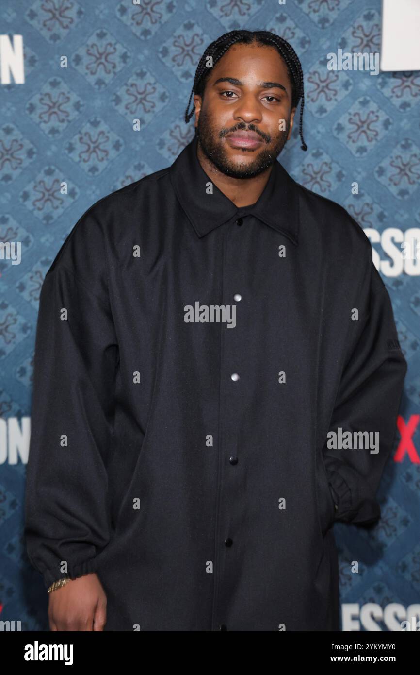 Los Angeles, Ca. 19th Nov, 2024. Malcolm Washington at the LA premiere ...