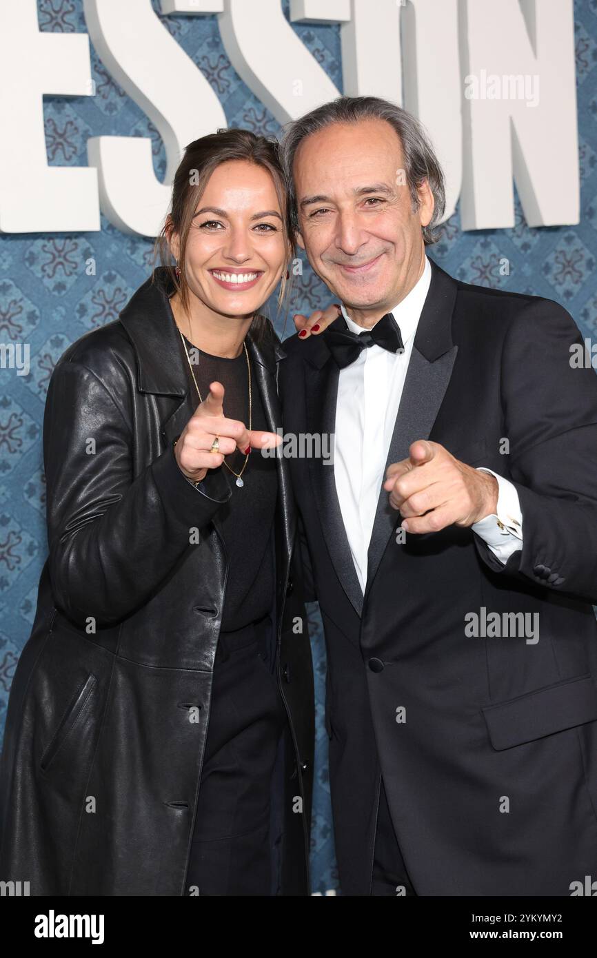 Los Angeles, Ca. 19th Nov, 2024. Antonia Desplat and Alexandre Desplat ...