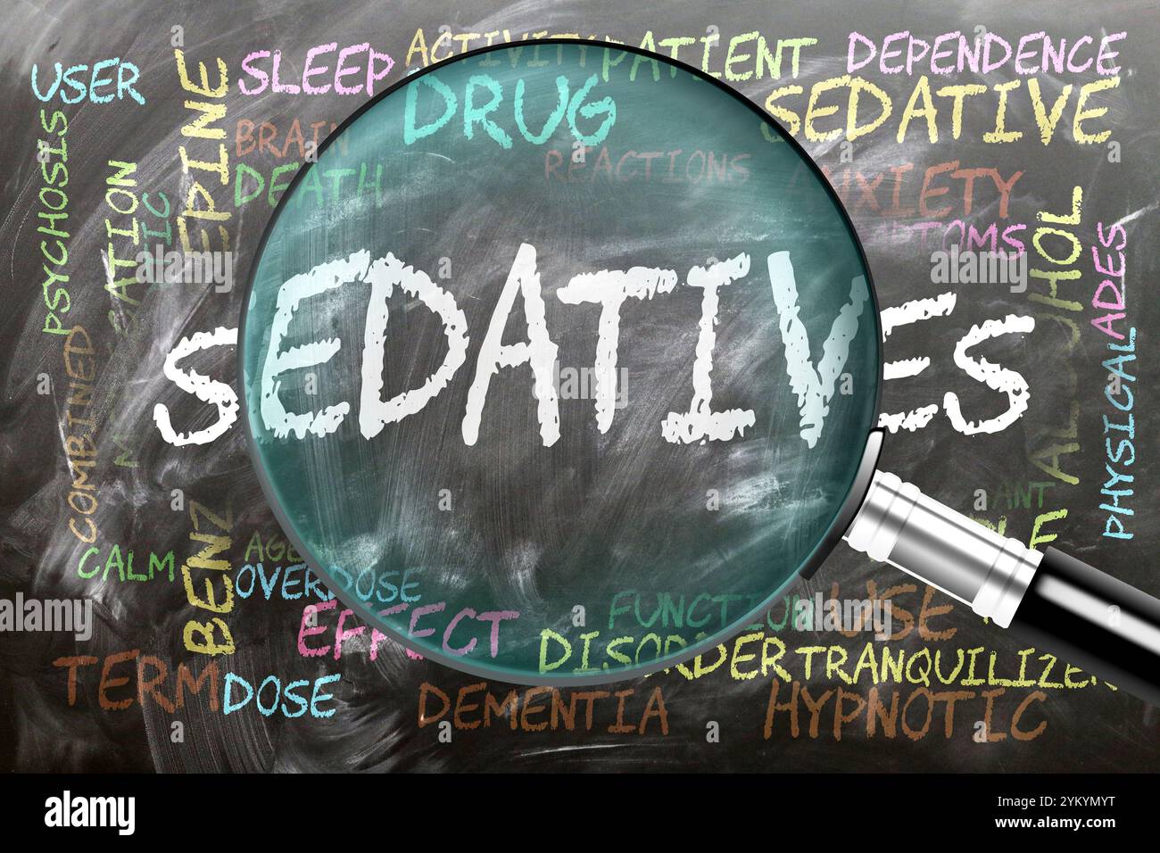 Sedatives magnify hi-res stock photography and images - Alamy