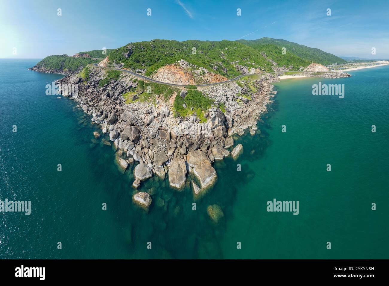 Ca Pass area, connecting the two provinces of Khanh Hoa and Phu Yen of ...