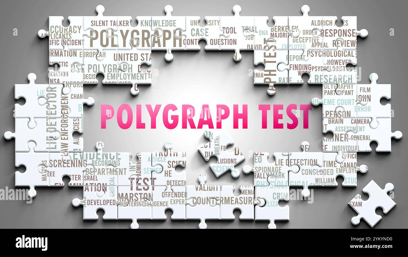 Polygraph test symbol hi-res stock photography and images - Alamy