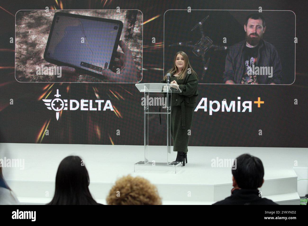 Non Exclusive: KYIV, UKRAINE - NOVEMBER 18, 2024 - Deputy Minister of ...