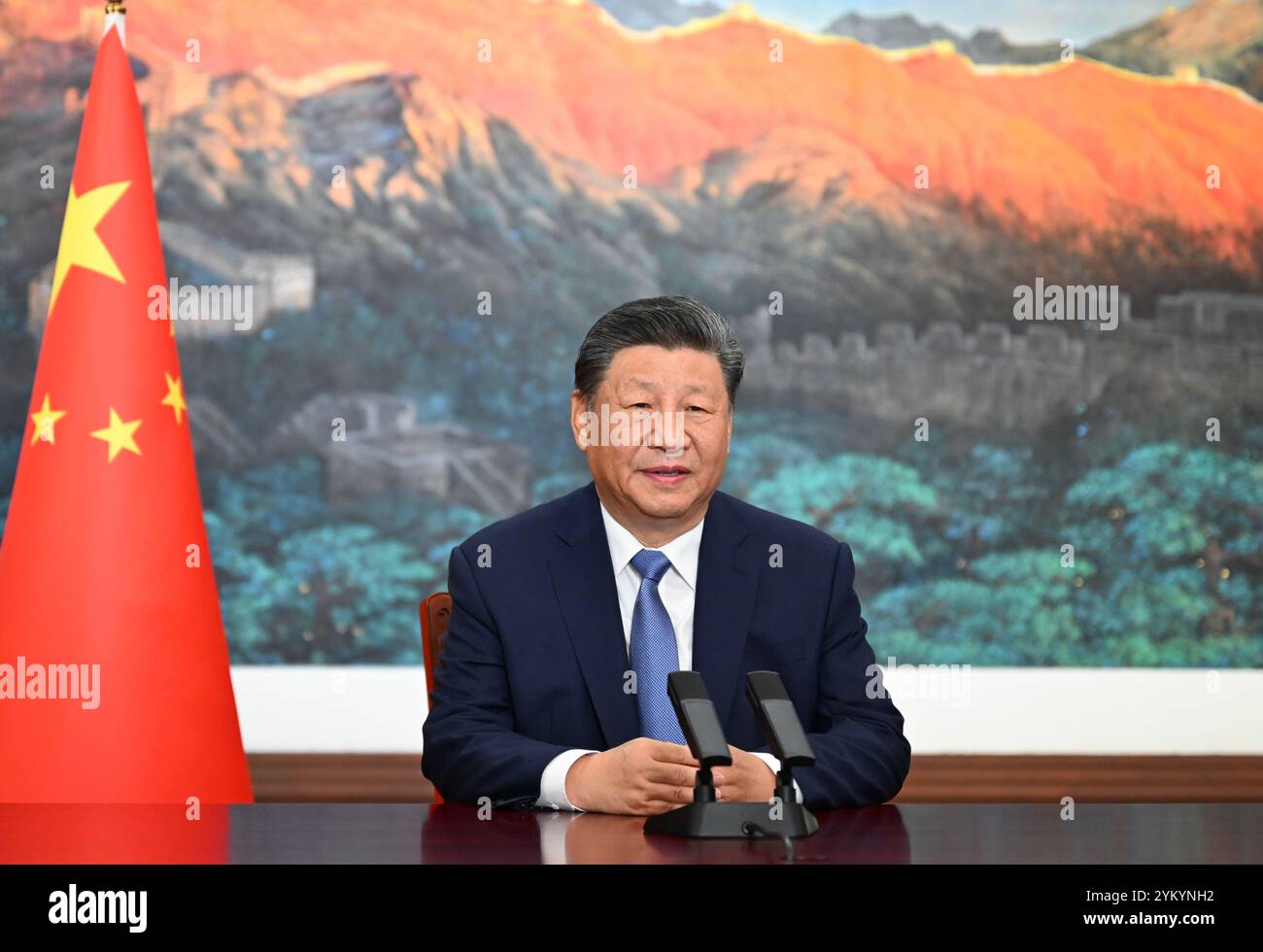 Beijing, China's Zhejiang Province. 20th Nov, 2024. Chinese President ...