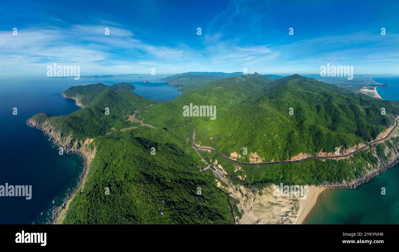 Ca Pass area, connecting the two provinces of Khanh Hoa and Phu Yen of ...