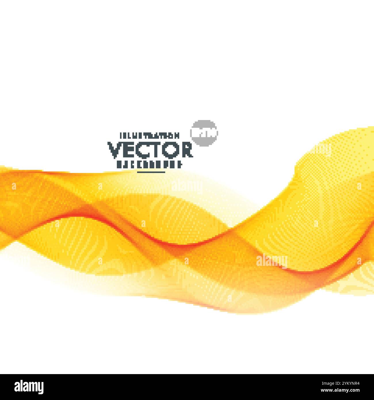 Yellow wave Stock Vector Images - Alamy