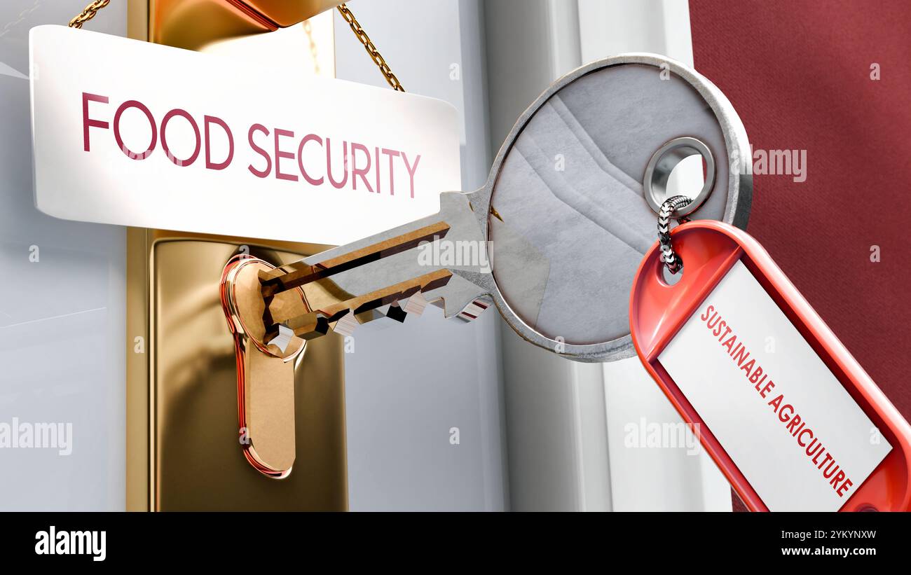 Sustainable Agriculture leads to Food Security - it's a key to unlock ... Sustainable Agriculture leads to Food Security - it's a key to unlock ...