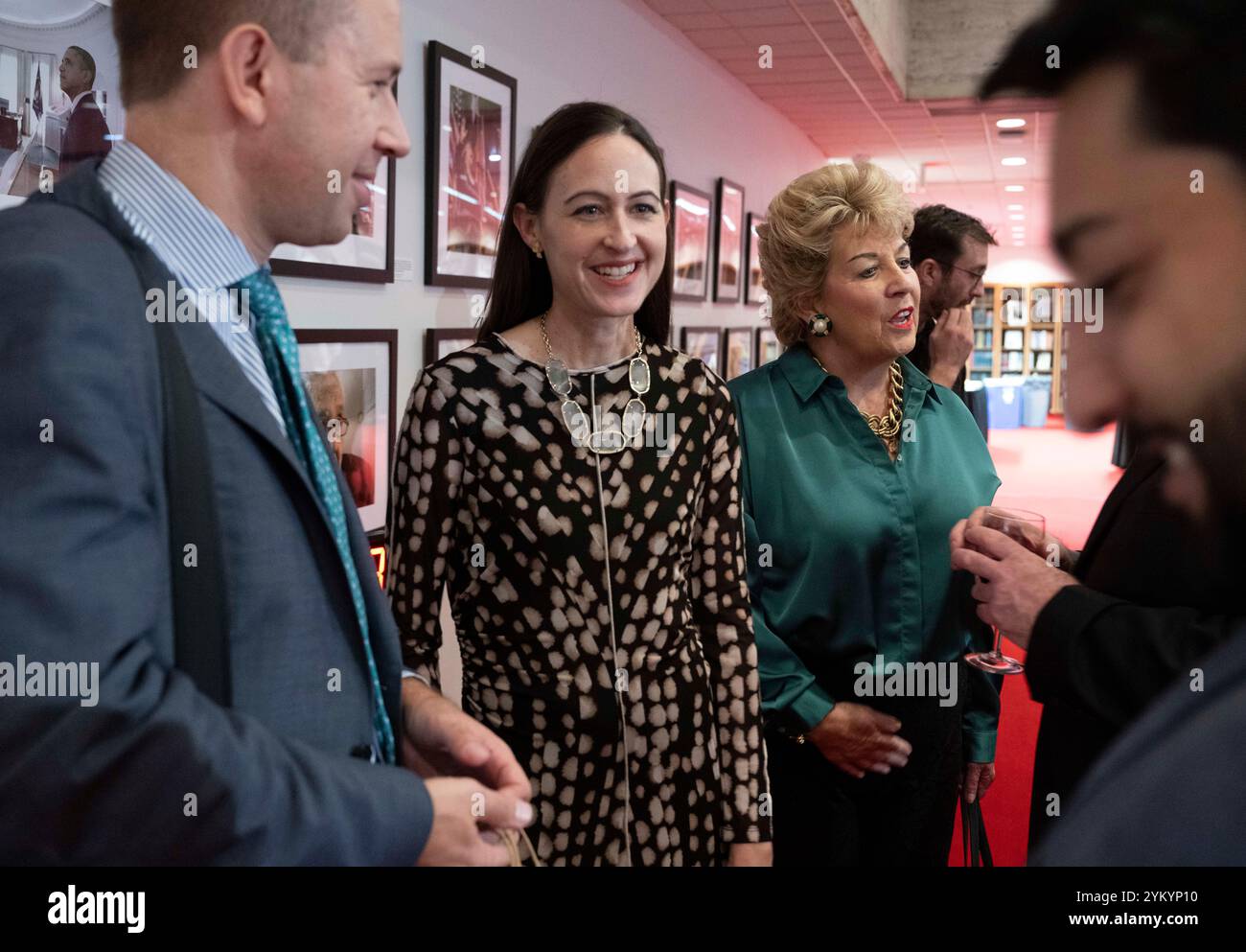 Austin Texas USA, November 19 2024: The Irish ambassador to the United ...