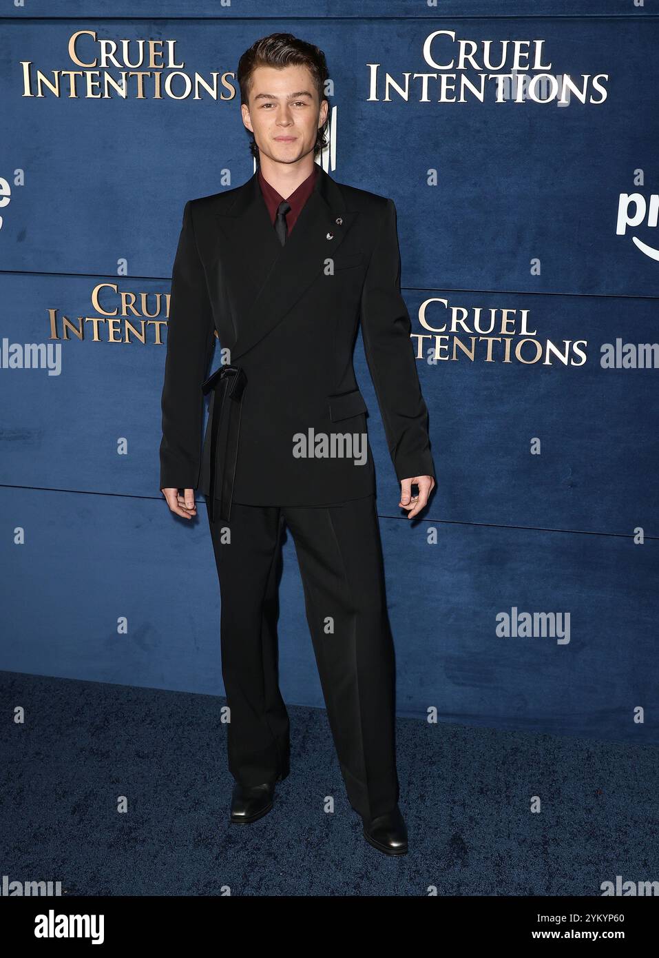 Los Angeles, USA. 19th Nov, 2024. Zac Burgess arrives at Cruel ...