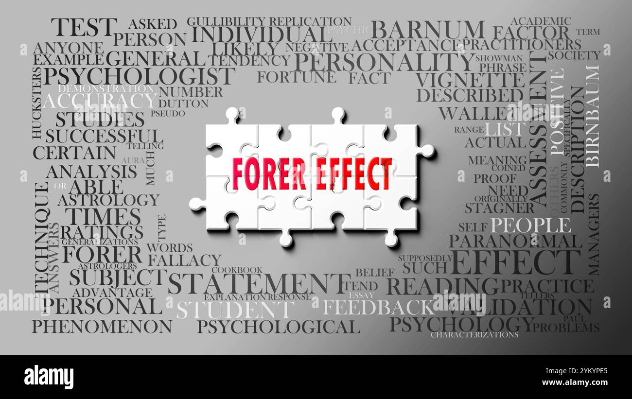 Forer effect hi-res stock photography and images - Alamy