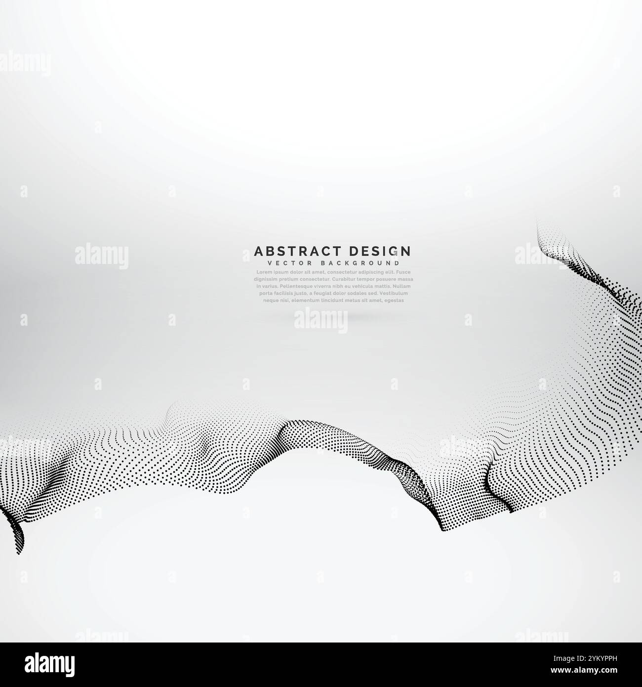 dynamic wave of vector particles Stock Vector Image & Art - Alamy