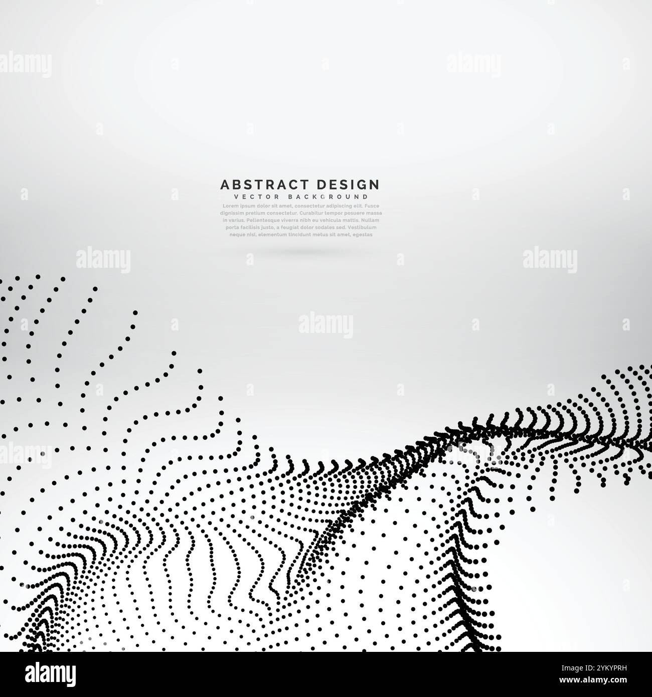 3d wavy background array hi-res stock photography and images - Alamy