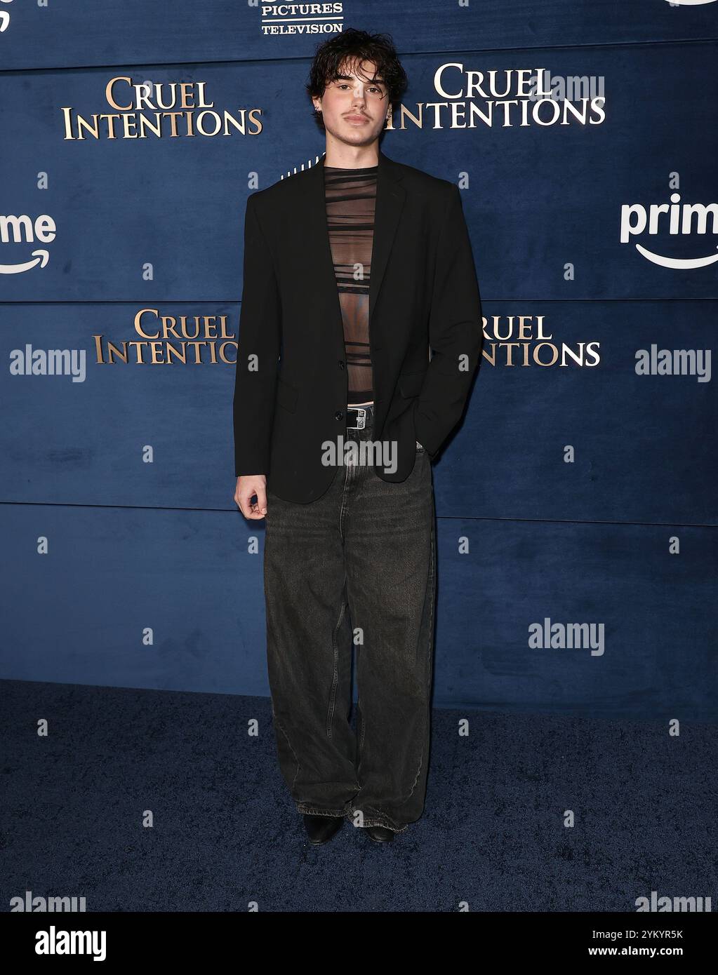 Los Angeles, USA. 19th Nov, 2024. Broghan Semrad arrives at Cruel ...