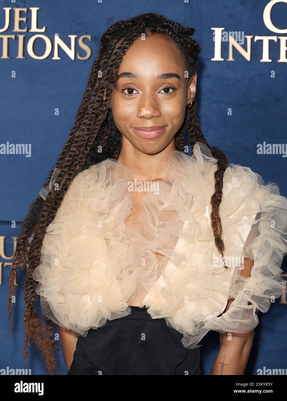 Los Angeles, USA. 19th Nov, 2024. Aniya Wolfe arrives at Cruel ...