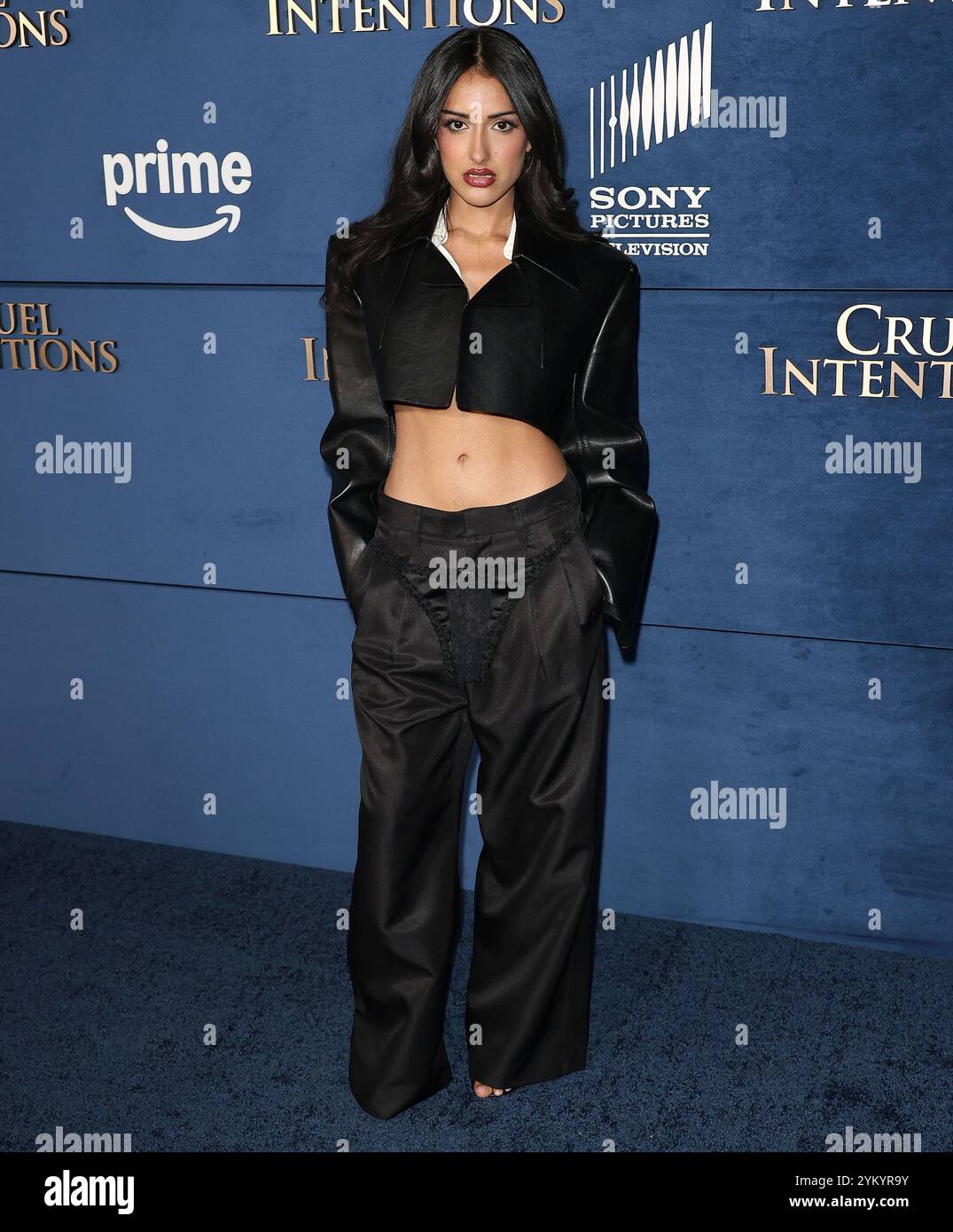 Los Angeles, USA. 19th Nov, 2024. Seerat Saini arrives at Cruel ...