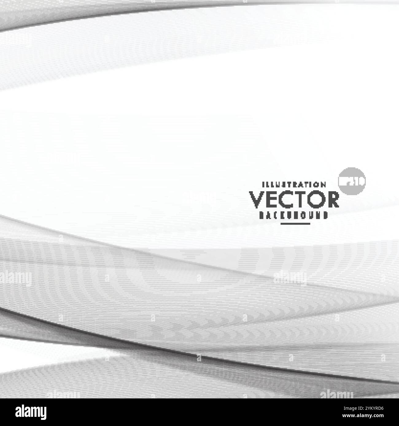 modern gray wavy background design Stock Vector Image & Art - Alamy