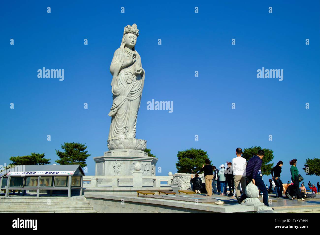 Yangyang County, South Korea - November 3rd, 2024: The towering ...