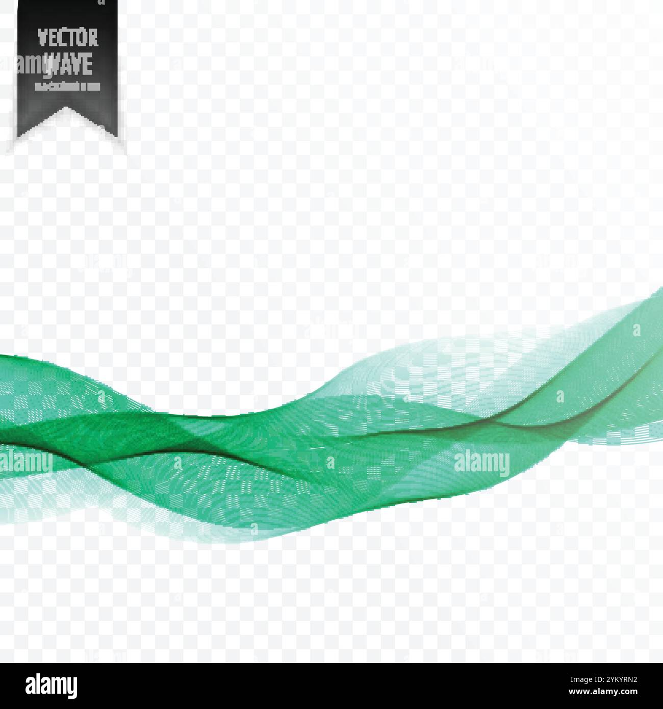 abstract turquoise vector wave background design illustration Stock ...