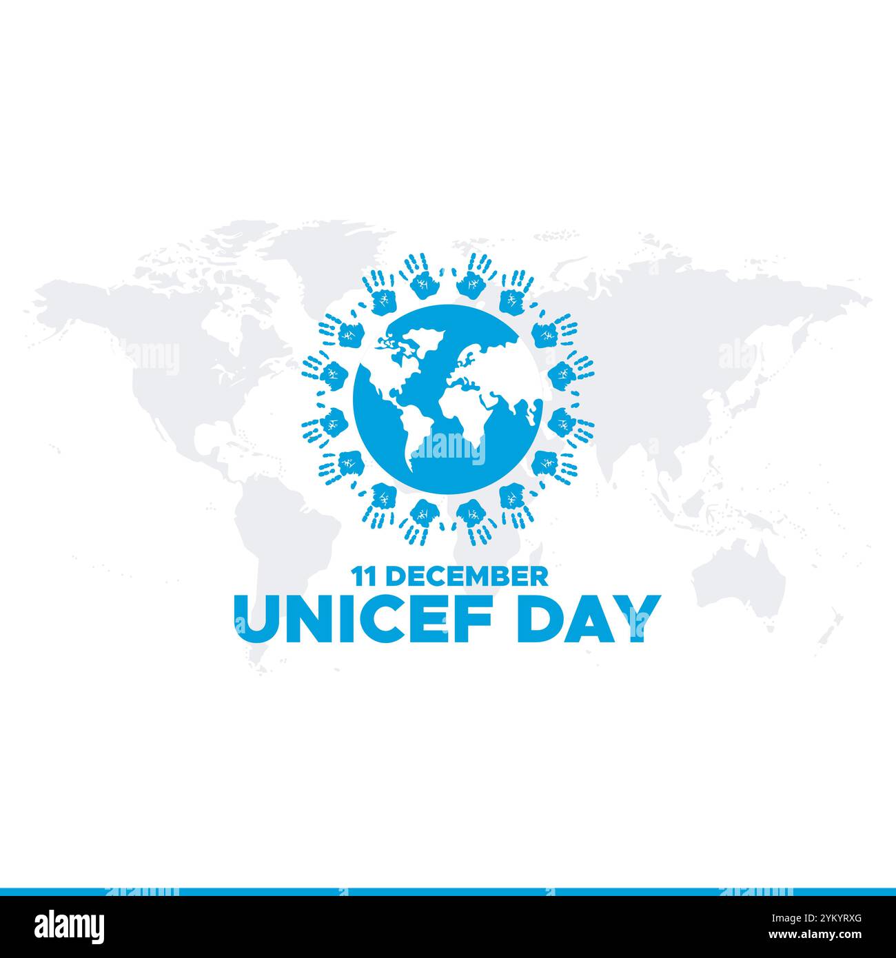 UNICEF day. UNICEF day celebration poster. UNICEF BIRTHDAY on 11 ...