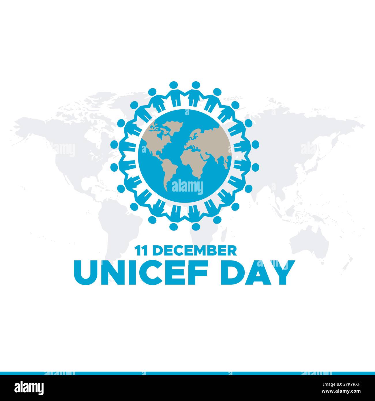 UNICEF day. UNICEF day celebration poster. UNICEF BIRTHDAY on 11 ...
