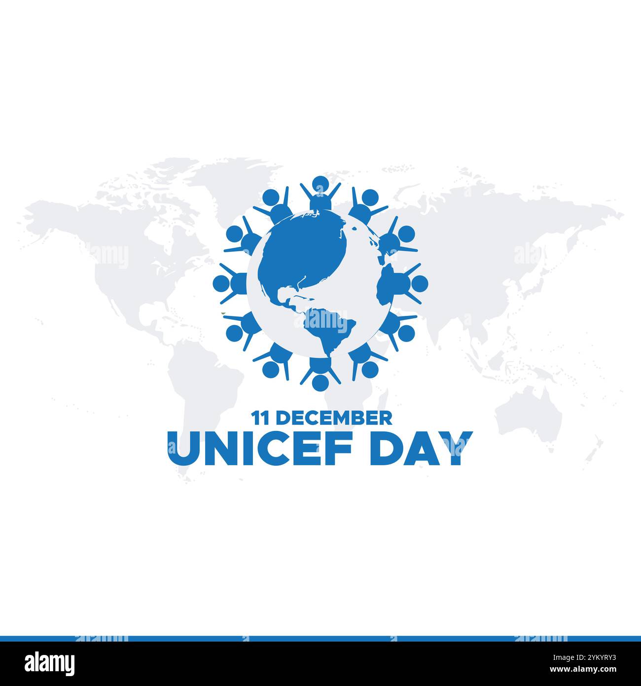 UNICEF day. UNICEF day celebration poster. UNICEF BIRTHDAY on 11 ...