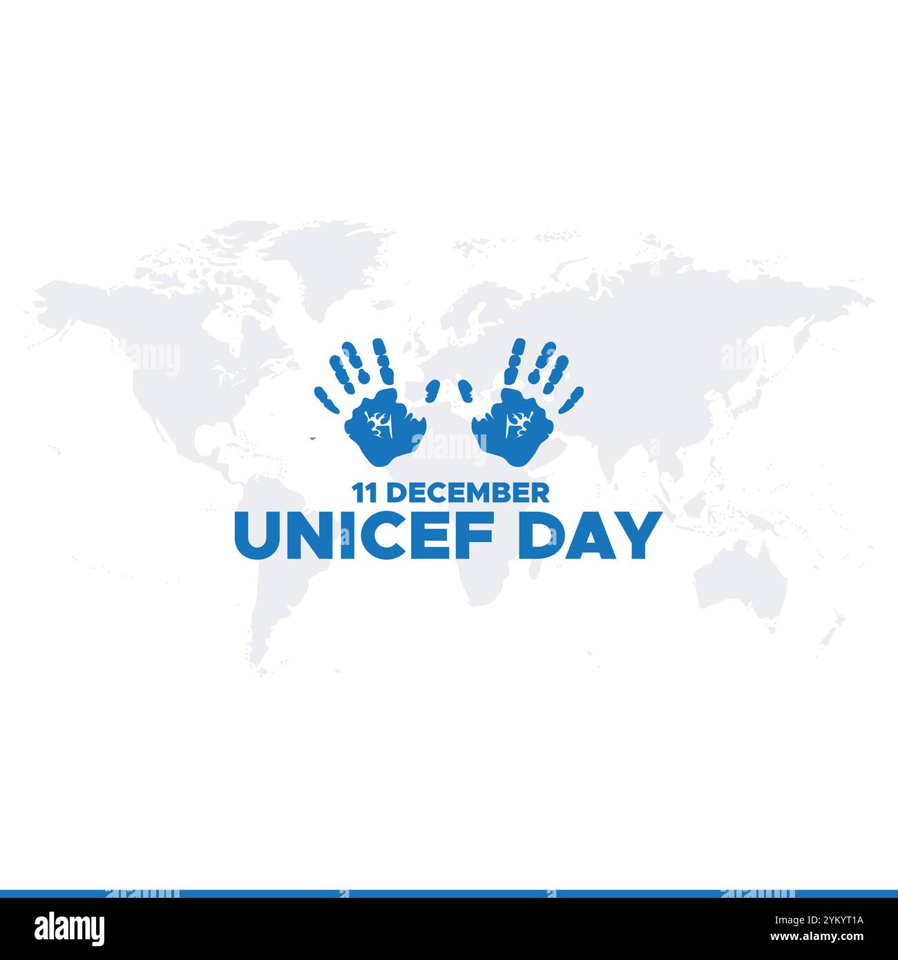 UNICEF day. UNICEF day celebration poster. UNICEF BIRTHDAY on 11 ...