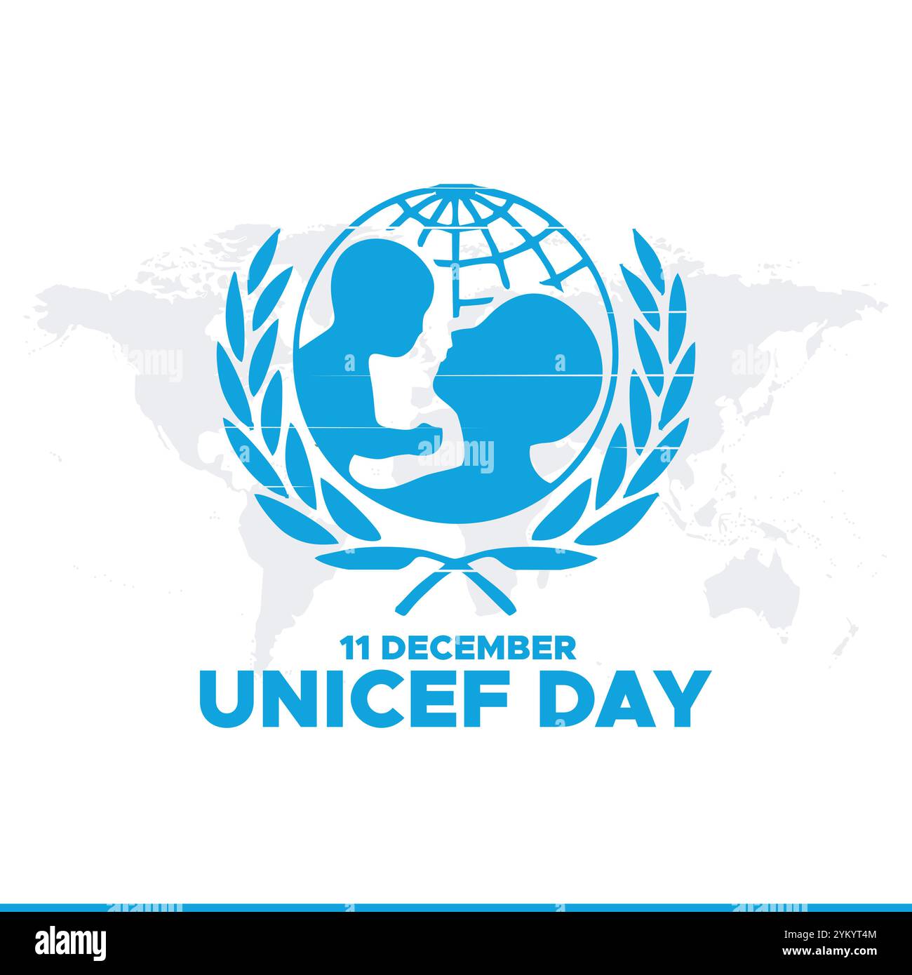 UNICEF day. UNICEF day celebration poster. UNICEF BIRTHDAY on 11 ...