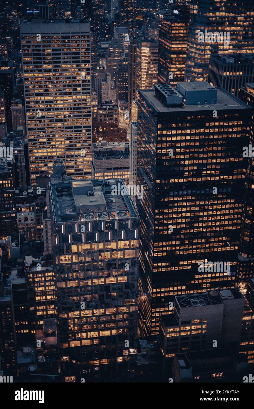 27th September 2024 – The Manhattan New York City skyline as seen from ...