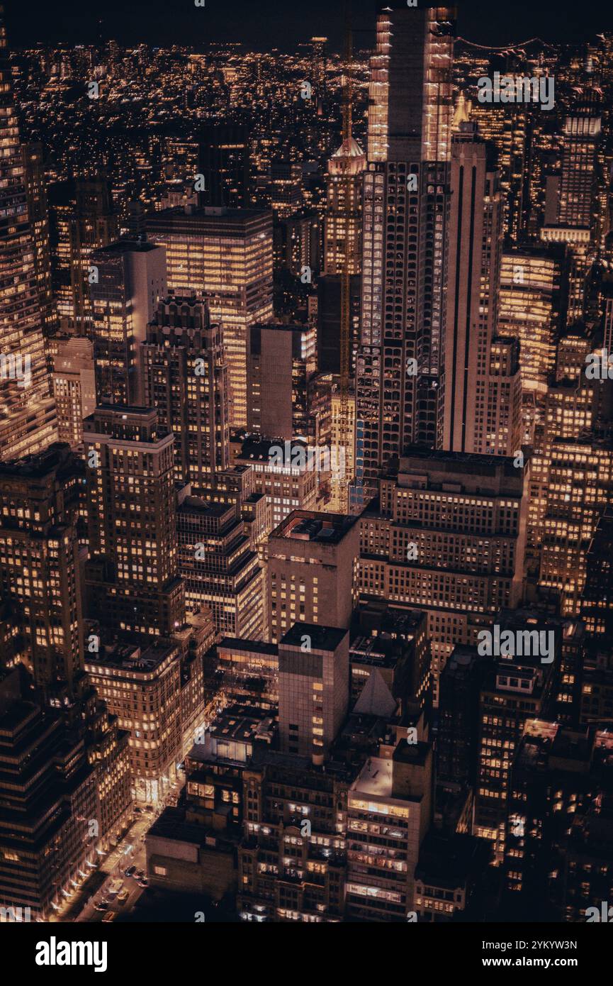 27th September 2024 – The Manhattan New York City skyline as seen from ...