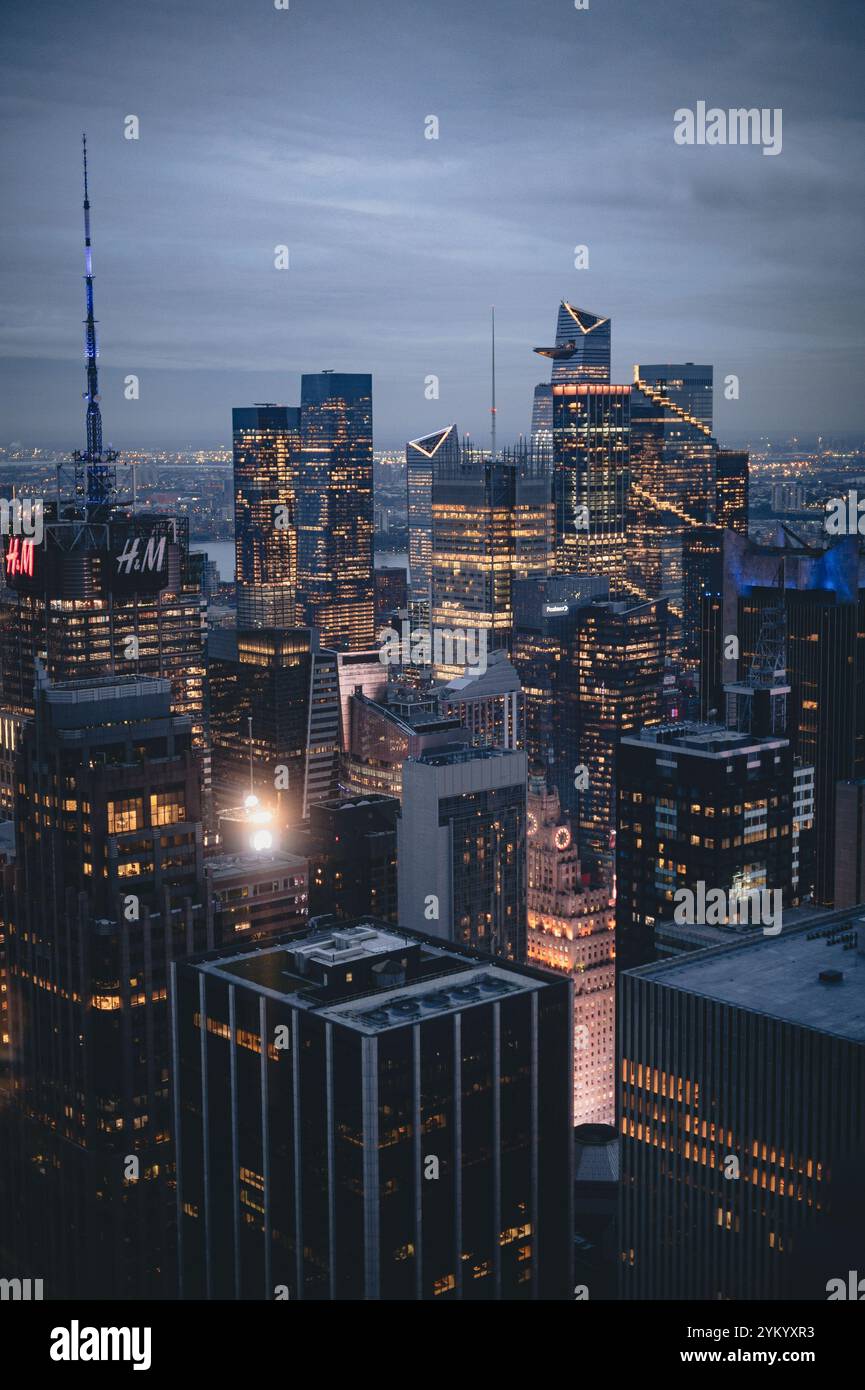 27th September 2024 – The Manhattan New York City skyline as seen from ...