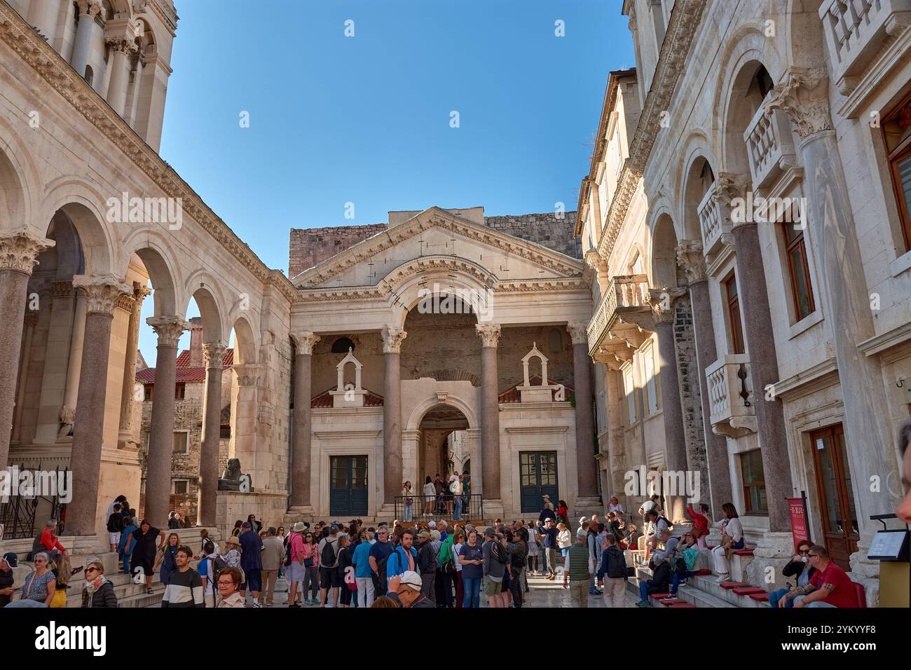 Split, Croatia;Octubre,12,2024:Diocletian's Palace, a UNESCO World ...