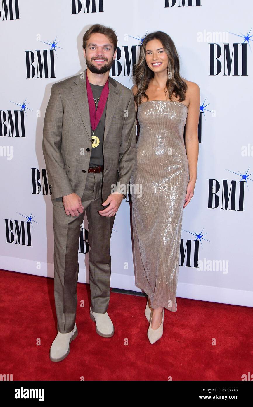 Nashville, Tennessee, USA. 19th Nov, 2024. 2024 BMI Country Awards held ...