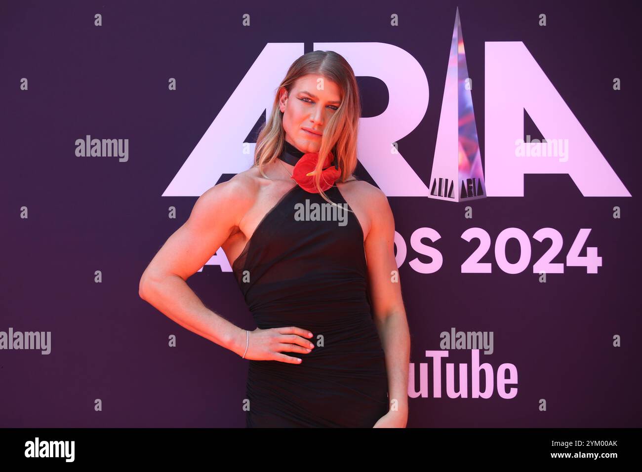 Sydney, Australia. 20th November 2024. Christian Wilkins arrives on the red carpet for the 2024 ...