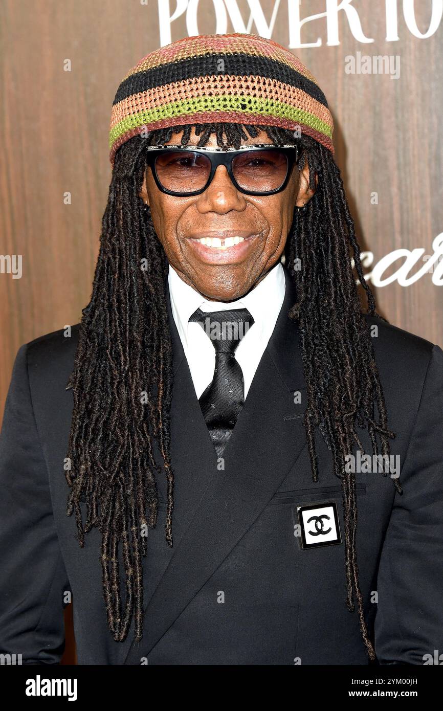 LOS ANGELES - NOV 17: Nile Rodgers at the 2024 Ebony Power 100 List at ...