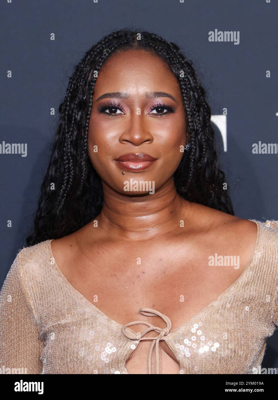 Los Angeles, USA. 19th Nov, 2024. Yasmine Sahid arriving at ELLE's ...