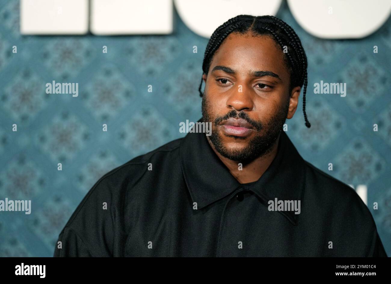 Malcolm Washington poses at the premiere of the film "The Piano Lesson ...