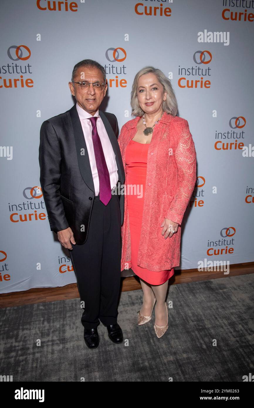 New York, United States. 19th Nov, 2024. (L-R) Dr. Prem Lachman and Dr ...