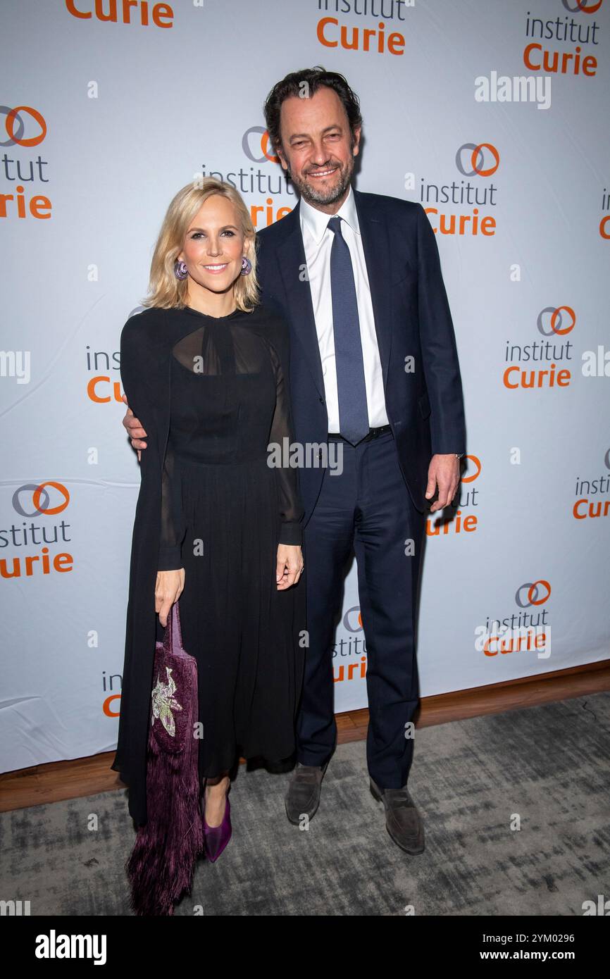 New York, United States. 19th Nov, 2024. (L-R) Tory Burch and Pierre ...