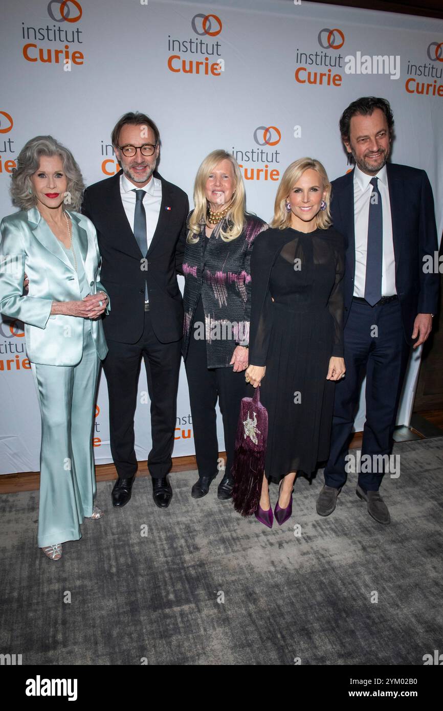New York, United States. 19th Nov, 2024. (L-R) Jane Fonda, Cedrik ...