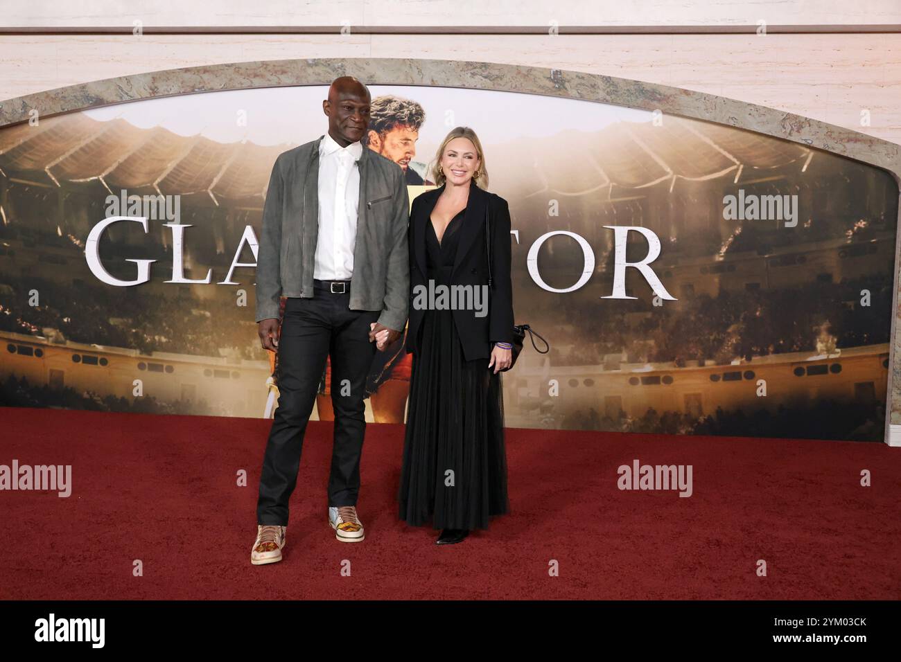 LOS ANGELES - NOV 18: Peter Mensah, Guest at the Gladiator II Los ...