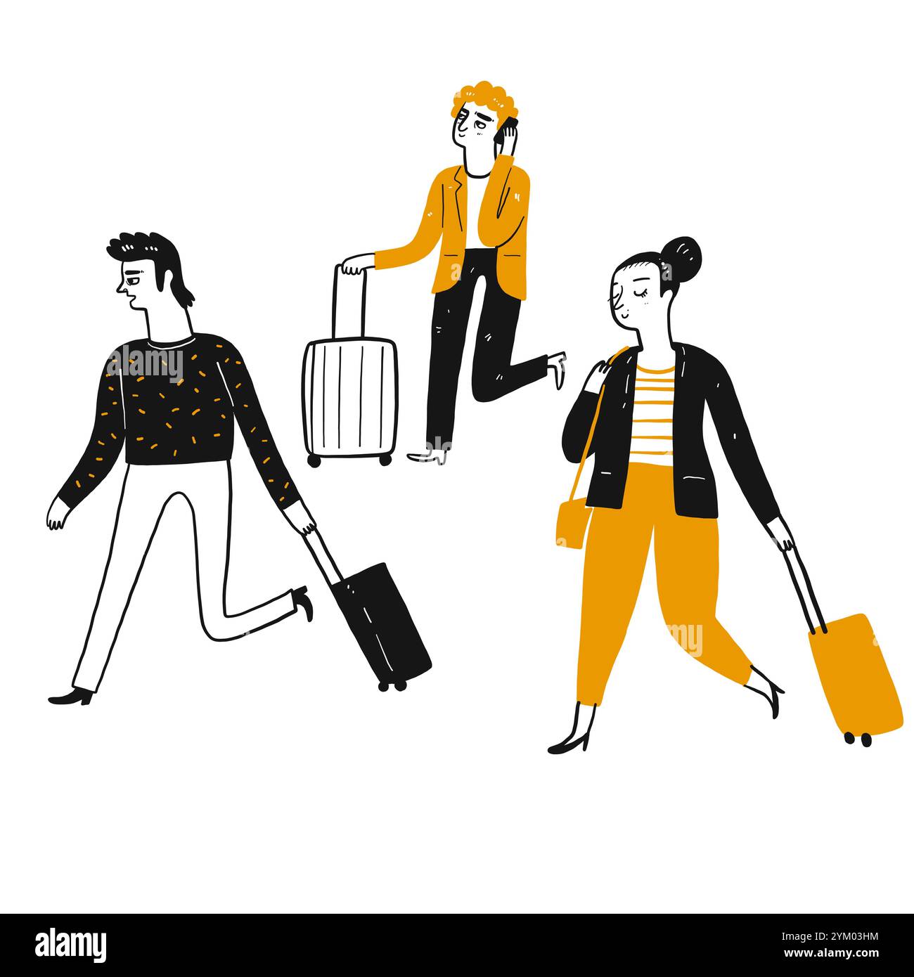 Group tourist tourists Stock Vector Images - Alamy