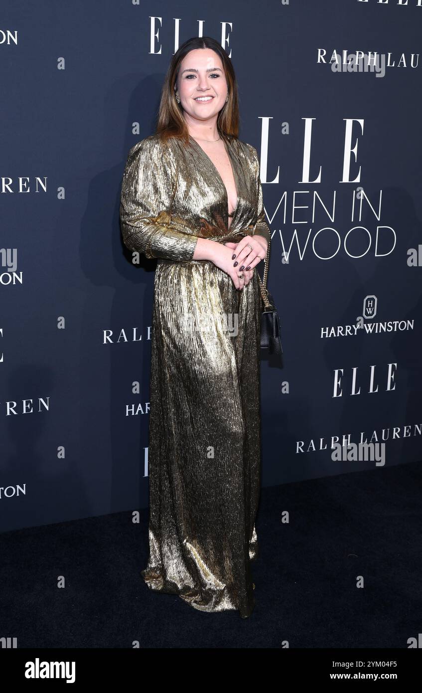 Los Angeles, USA. 19th Nov, 2024. Kim Farrell arriving at ELLE's Women ...