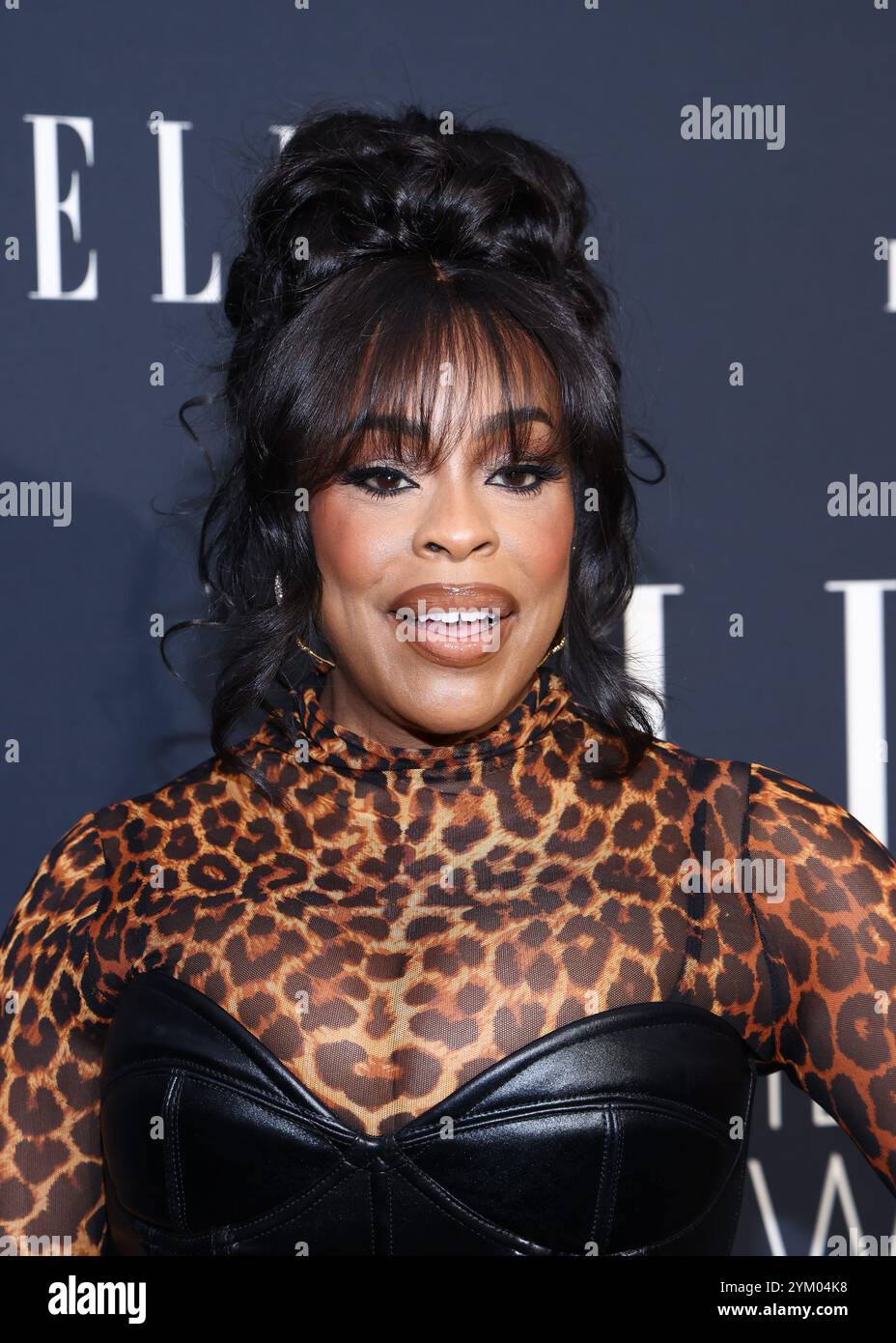 Los Angeles, USA. 19th Nov, 2024. Niecy Nash Betts arriving at ELLE's ...
