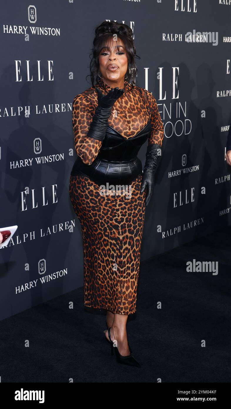 Los Angeles, USA. 19th Nov, 2024. Niecy Nash Betts arriving at ELLE's ...