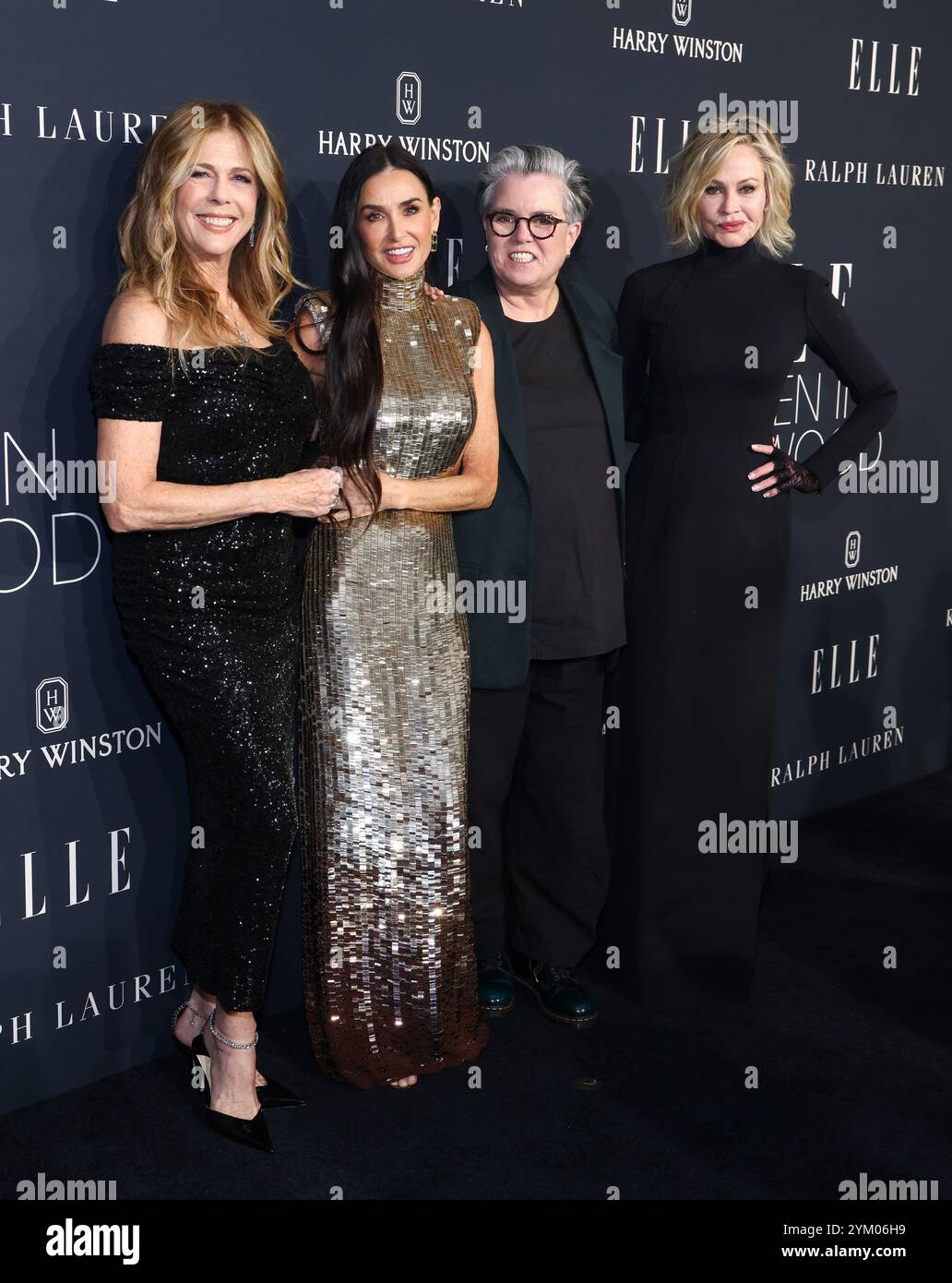 Los Angeles, USA. 19th Nov, 2024. Rita Wilson, Demi Moore, Rosie O ...